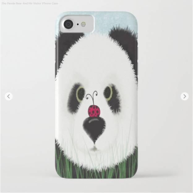 Adorable Panda Bear iPhone Case | One Artsy Momma Website